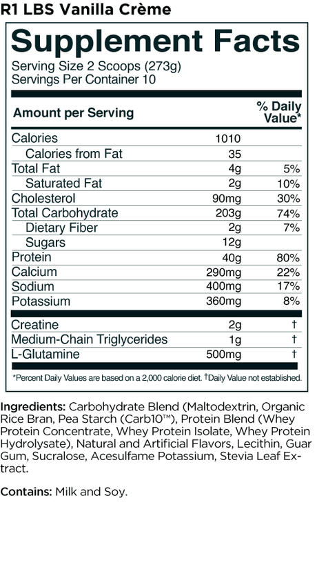 Mass Gainer – Muscle Max Nutrition